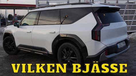 Kia Ev9 Awd Räckviddstest Stor Fyrkantig Och Törstig