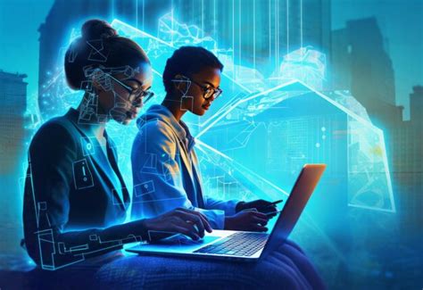premium ai image hackers working on laptop cybersecurity industry