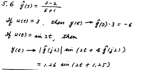 Solved Consider A System With Transfer Function