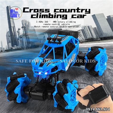 Xe Địa Hình Điều Khiển Từ Xa Tốc Độ Cao Xoay 360 Độ Bằng Cử Chỉ Tay