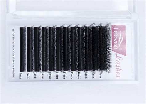 Cilios Fadvan Y 007 L Mix 08mm Ao 14mm Micropigmentee