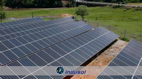 MINI USINA SOLAR FOTOVOLTAICA 150 75 KWp YouTube