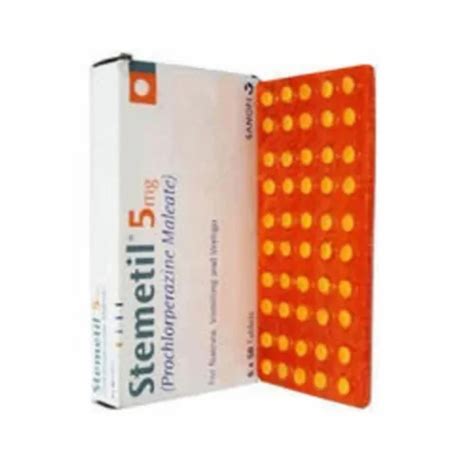 Stemetil Tablets 5mg At Rs 25unit Pharmaceutical Tablets In Nagpur