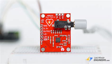 Build A Simple Ecg Monitor With Ad8232 And Arduino Last Minute Engineers