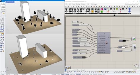 Populate Surface With Custom Silhouettes Lucianoambrosini It