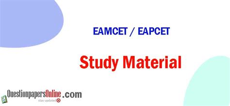Ts Eamcet Syllabus 2025 Pdf For Physics Chemistry Maths Biology