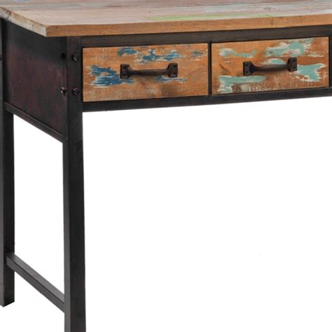 Console 3 Tiroirs Style Vintage Maison Et Styles