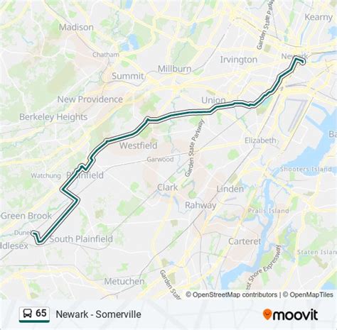 65 Route Schedules Stops And Maps 65d Dunellen Express Updated
