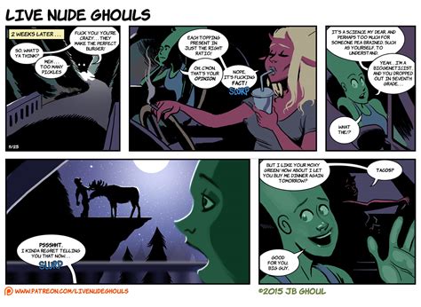 Live Nude Ghouls Adult Humor