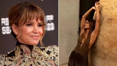 Halle Berry Poses Braless To Raise Awareness But Fans Are Distracted By