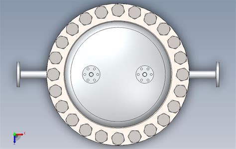 核反应堆 Solidworks 2012 模型图纸免费下载 懒石网