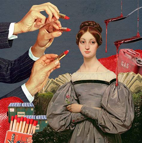 Collage Lady Inred On Behance