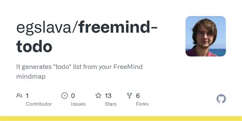 Github Egslava Freemind Todo It Generates Todo List From Your