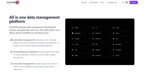 chat2db ai powered data management simplified for everyone aitoolnet