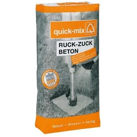 Ruck Zuck Beton Rzb 25 Kg Kiesundco