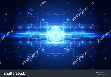 Vector Graphics Chip Processor Speed Technology เวกเตอรสตอก ปลอดคาลขสทธ 695211211