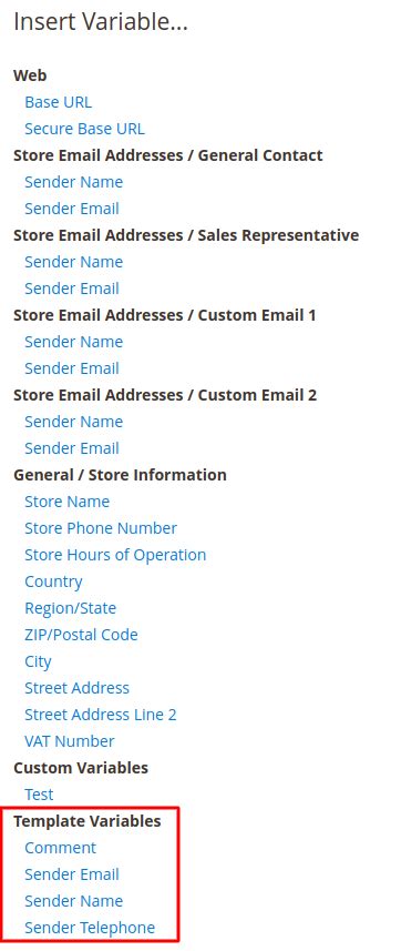 Insert Variable Popup Missing Template Variables For New Templates