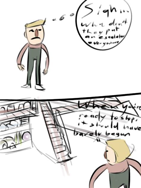 Escalators By Artofguy On Deviantart