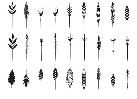 Ai Generated Arrow Design Illustration Isolated On White Background
