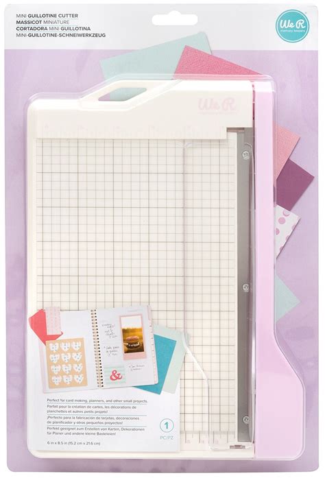 We R Memory Keepers Mini Guillotine Paper Cutter Lilac Tools Accessories Michaels