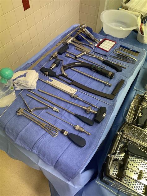 Femoral Nailing Mayo Stand And Back Table Setup Cstsetup