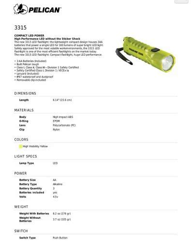 Fluorescent Plastic Flameproof Safety Torch Alkaline White At ₹ 3500