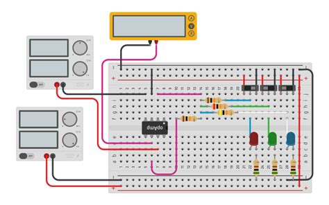 Circuit Design Dac Tinkercad