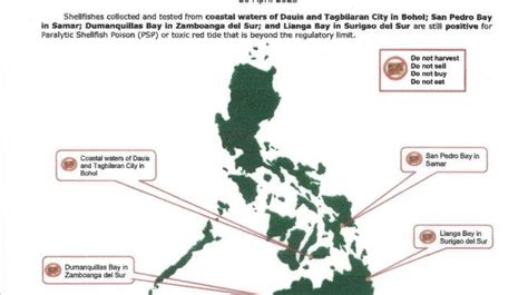 Bfar Detects Toxic Red Tide In Surigao Zamboanga Del Sur