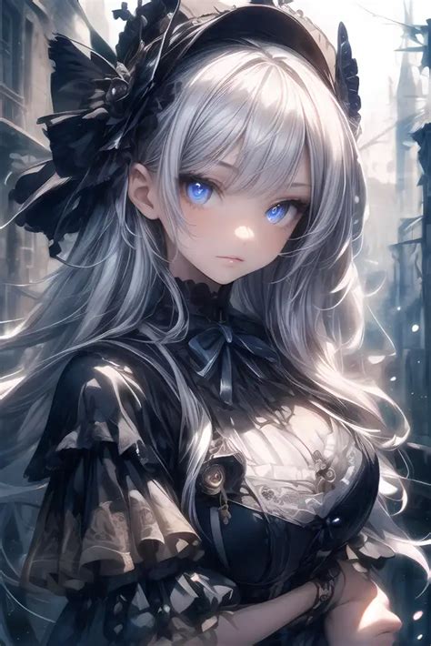 Ai Art Steampunk Lolita Girl By Rakuichirakuza Pixai