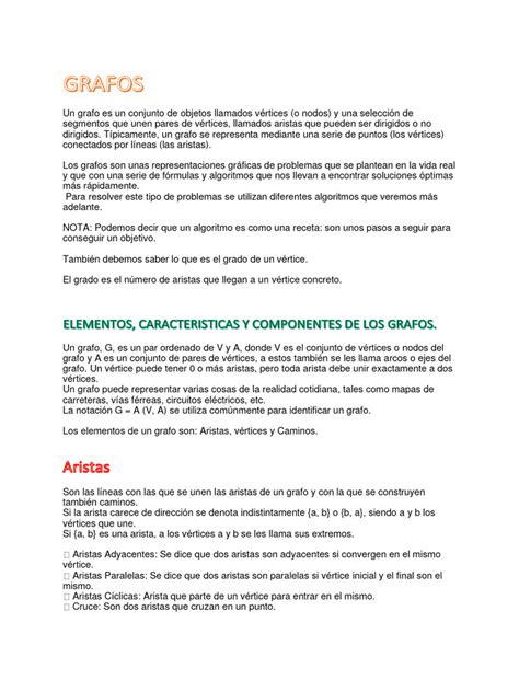 Grafos Pdf Vértice Teoría De Grafos Matriz Matemáticas