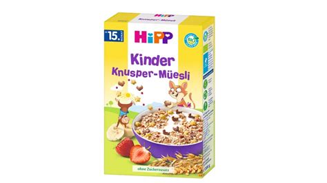 HiPP Bio Müesli Kinder Knusper Müsli online bestellen MÜLLER
