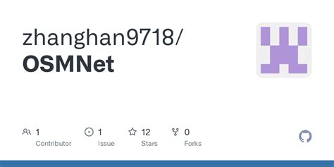 Github Zhanghan Osmnet