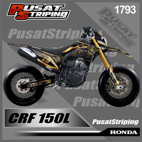 Jual Stiker Striping Motor Decal Crf 150 L Full Body MOTIF KEREN