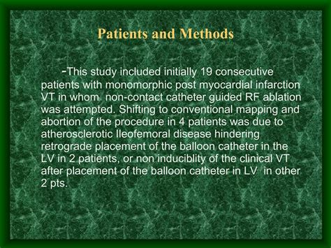 Long Term Post Ventricular Tachycardia Ablation Guided By Non Contact Mapping System In A Single