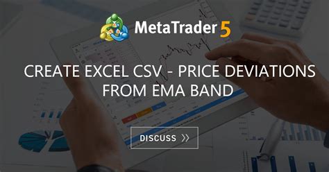 Create Excel Csv Price Deviations From Ema Band Pricing Analysis