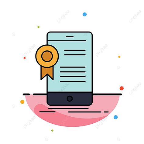 Certificate App Application Background Badge Mobile Certification