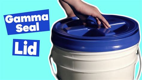 How To Use A Gamma Seal Lid The Cary Company Youtube