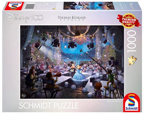 Pq Puzzle El Thomas Kinkade Lat Disneya Jubileuszowy Taniec Disney