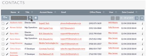 Suitecrm Manual User Interface Search Engine Btactic Open Source