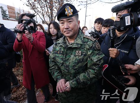 기자회견 마친 김현태 특전사 제707특수임무단장 뉴스1