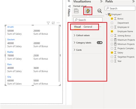 Power BI Format Multi Row Card GeeksforGeeks