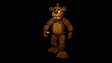 Fnaf Freddy Fazbear Model Turbosquid 2099576