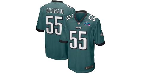 Nike Brandon Graham Midnight Green Philadelphia Eagles Super Bowl Lvii