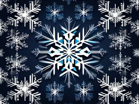 Winter Snowflake Wallpaper