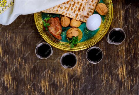 Premium Photo Judaism And Religious Torah On Jewish Matza On Passover
