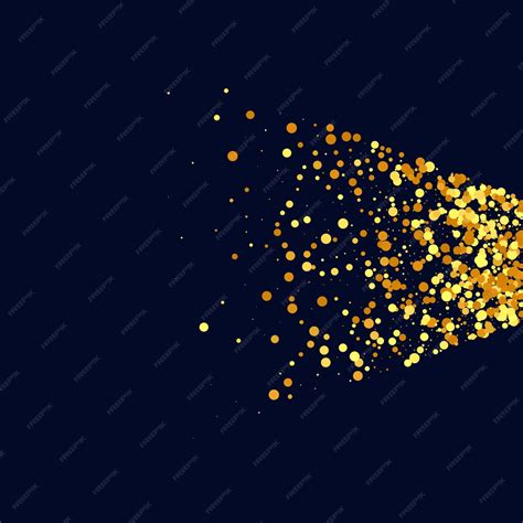 레드에 골드 색종이입니다 고립 된 황금 먼지 입자 벡터 라운드 보케 추상 무지개 빛깔의 배경입니다 호일 테두리 기하학적