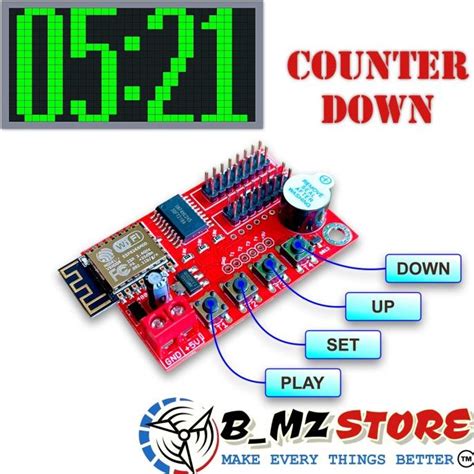 Jual Kontroller Counter Down P10 Controller Timer Hitung Mundur
