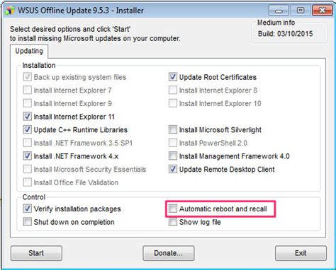 Patching With Wsus Offline Open Source Project