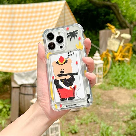 카드케이스 피리 부는 베어 베러베러