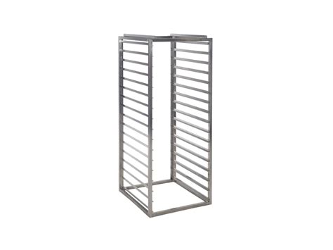 Stainless Steel Internal Rack With 10 Spaces For Insulated Container